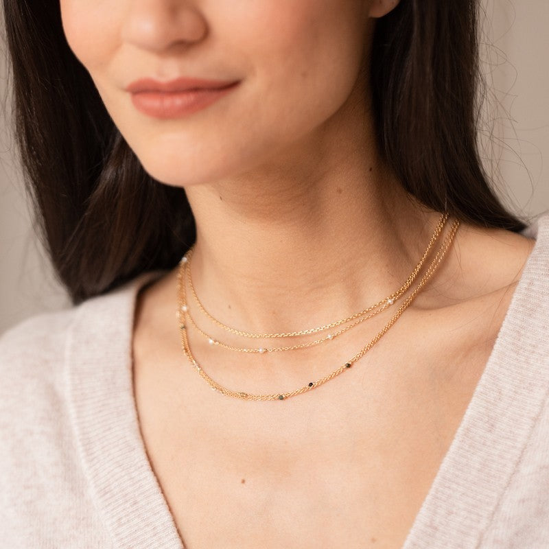 Collier Plaqué Or - Danielle - L'Atelier de Solène